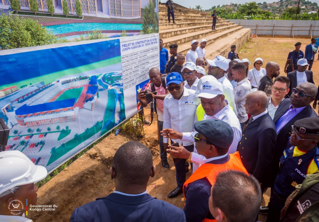 Kongo Central : Lancement des travaux de construction du stade Socol de ...