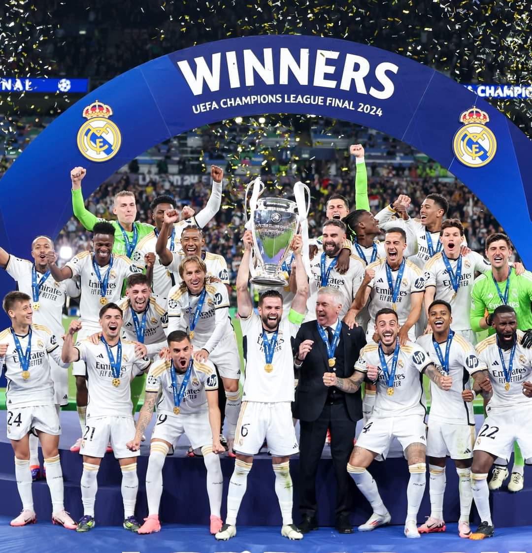 Le Real Madrid remporte la 15e Ligue des champions de son histoire - Kongo Média