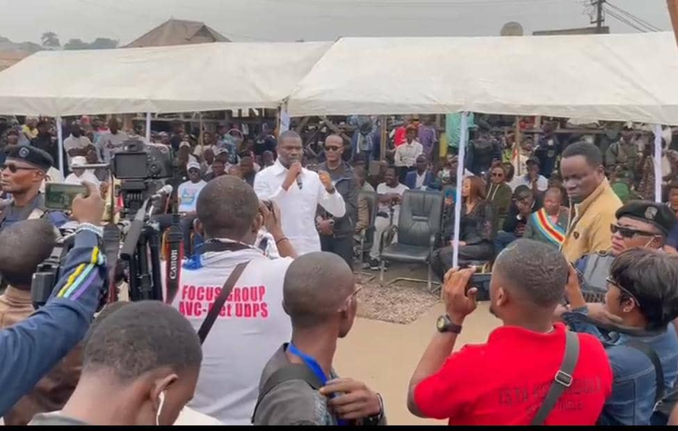 A Kasangulu, Grâce Bilolo promet de relever le défi sécuritaire - Kongo ...