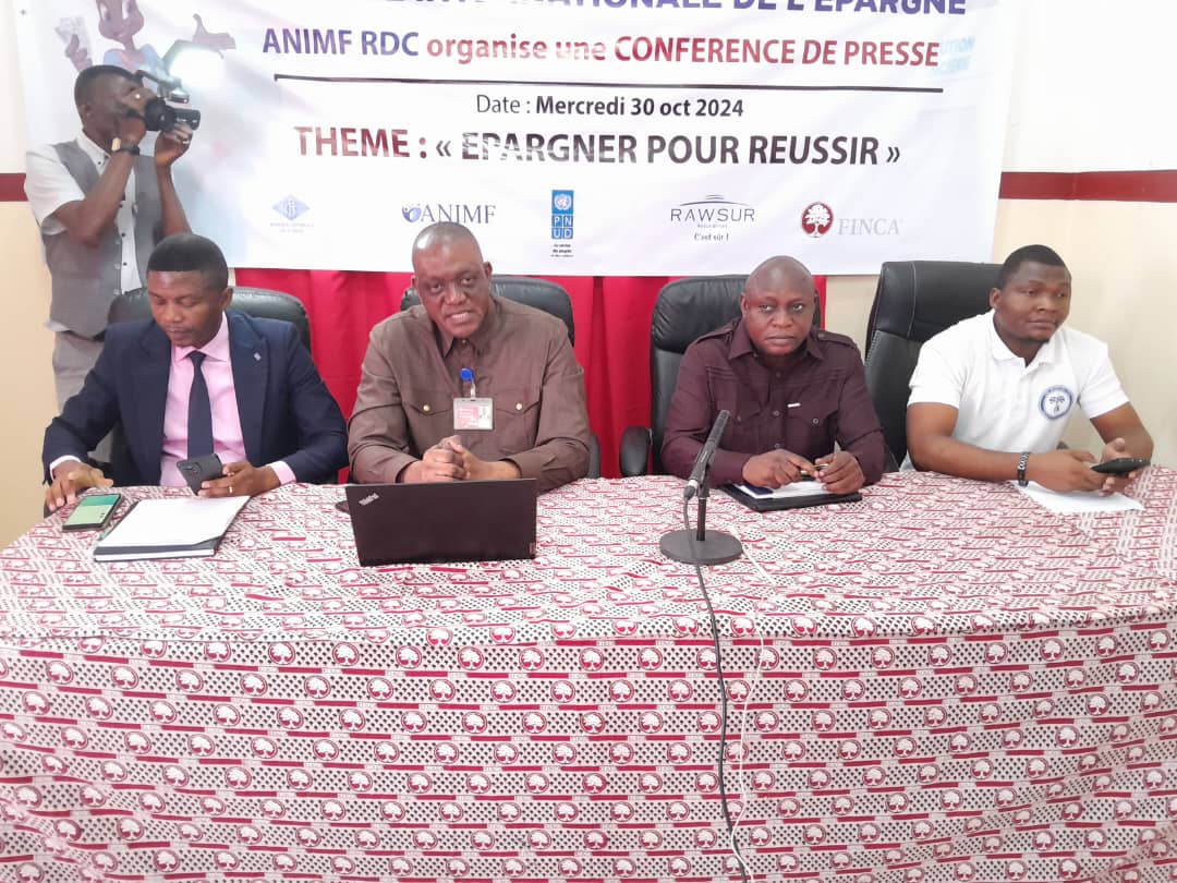 RDC : l’ANIMF encourage la population à l’épargne, gage pour réussir ...