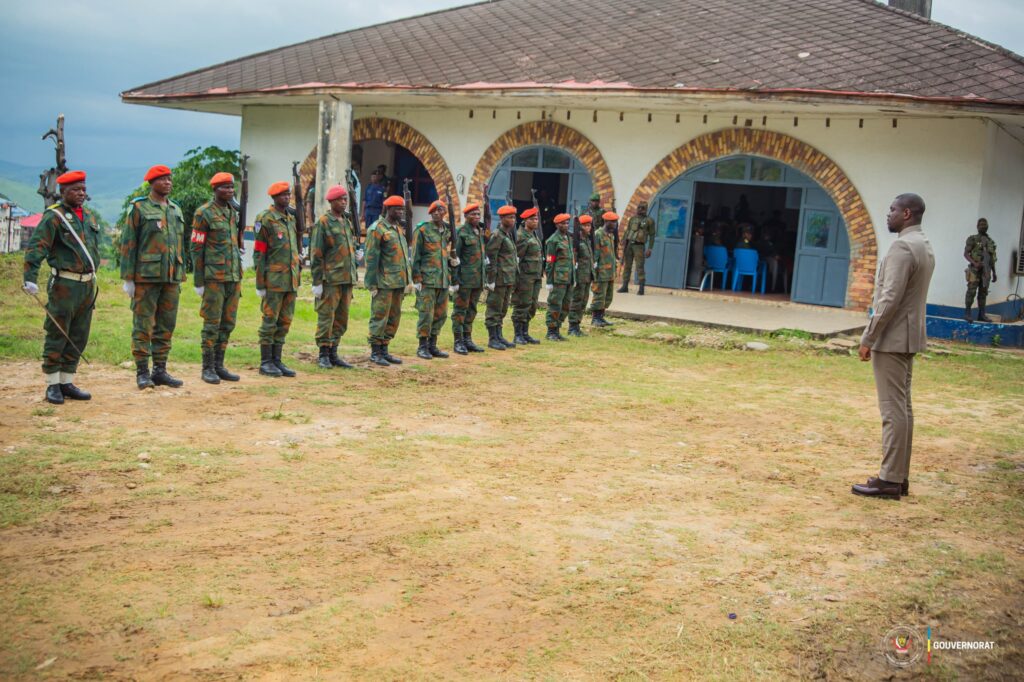 Le Gouverneur Grace Bilolo à Kinshasa après la mission officielle du ...