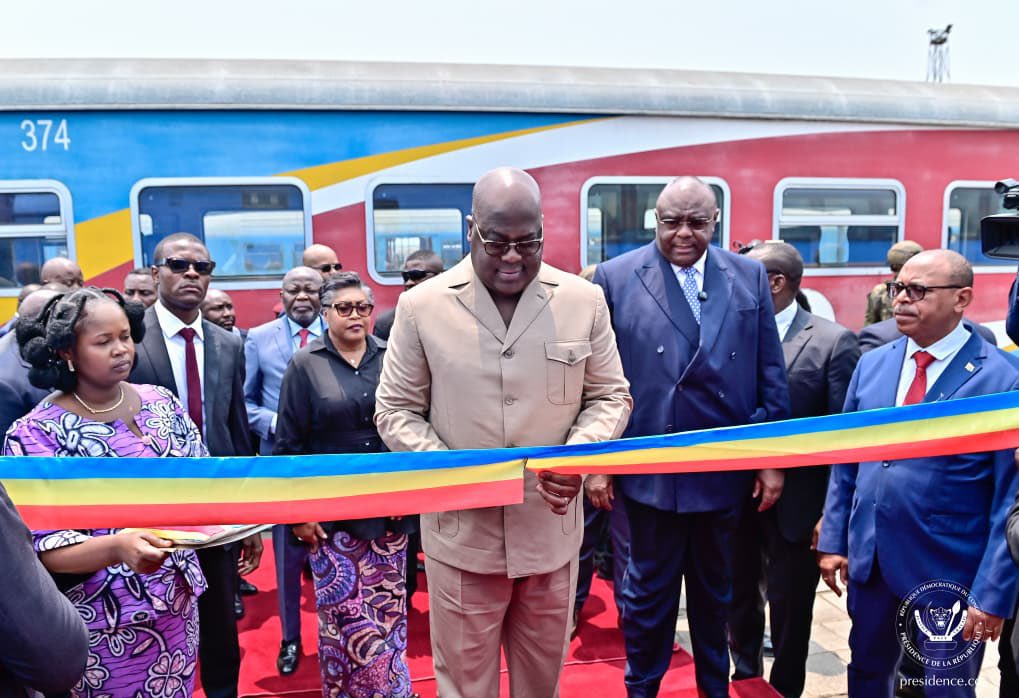 RDC : relance de la liaison ferroviaire Kinshasa - Matadi avec un train ...